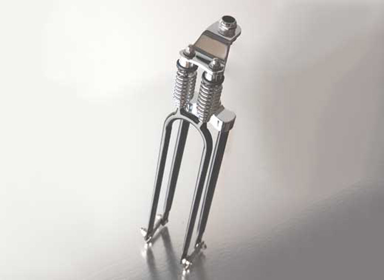 Forks: Monark Type 2 Chrome Parts